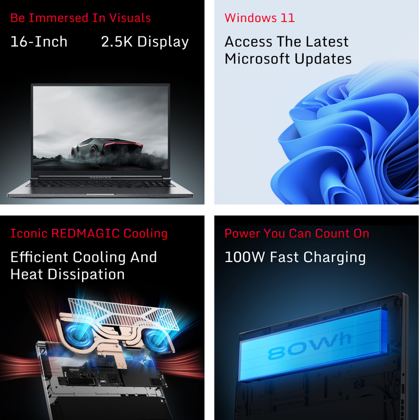 REDMAGIC Titan 16 Pro Gaming Laptop - REDMAGIC(Europe) Store