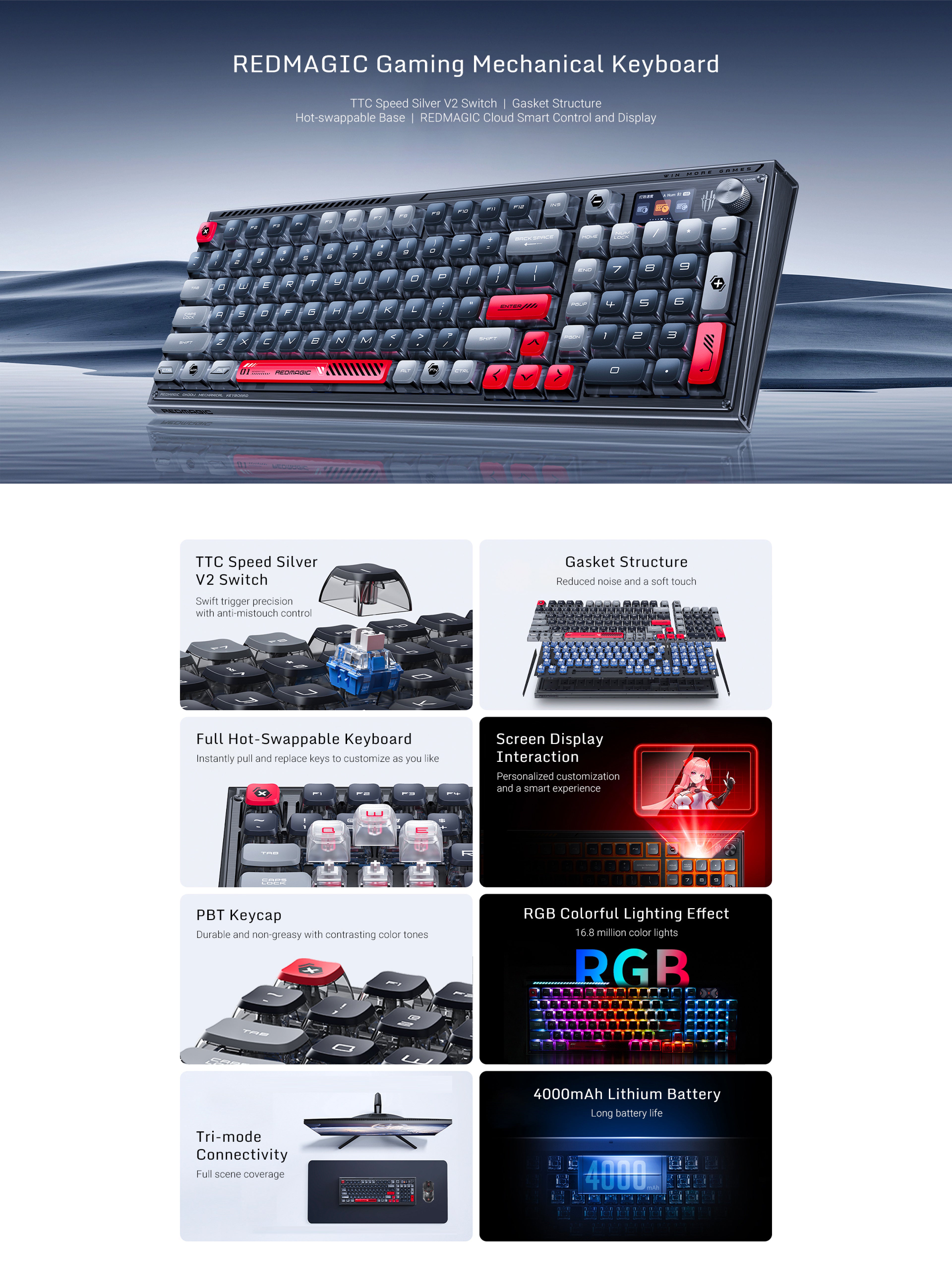 REDMAGIC Mechanical Keyboard - REDMAGIC (Europe)